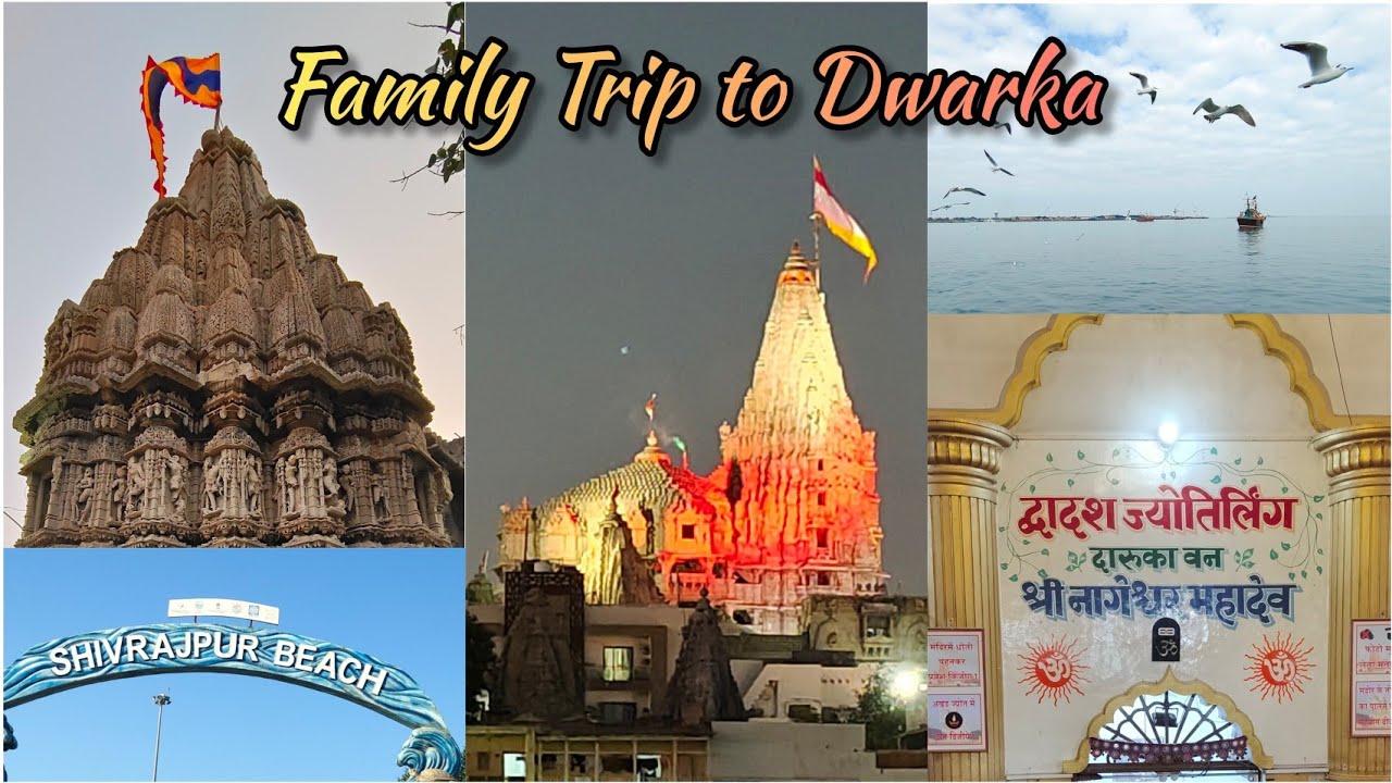 Family trip to Dwarkadheesh | Full Travel guide to Dwarka | How to ...