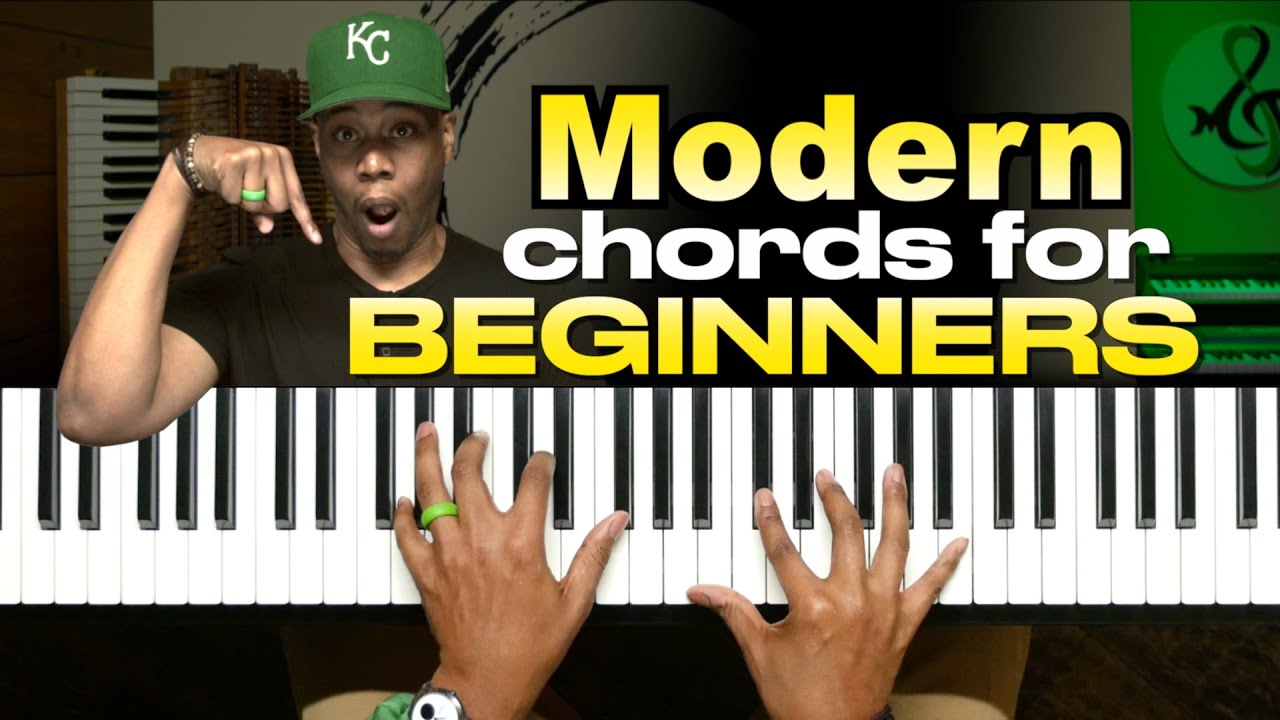 How to Play MODERN Chords & Licks for Beginners | NEW Drop 2 Chords ...