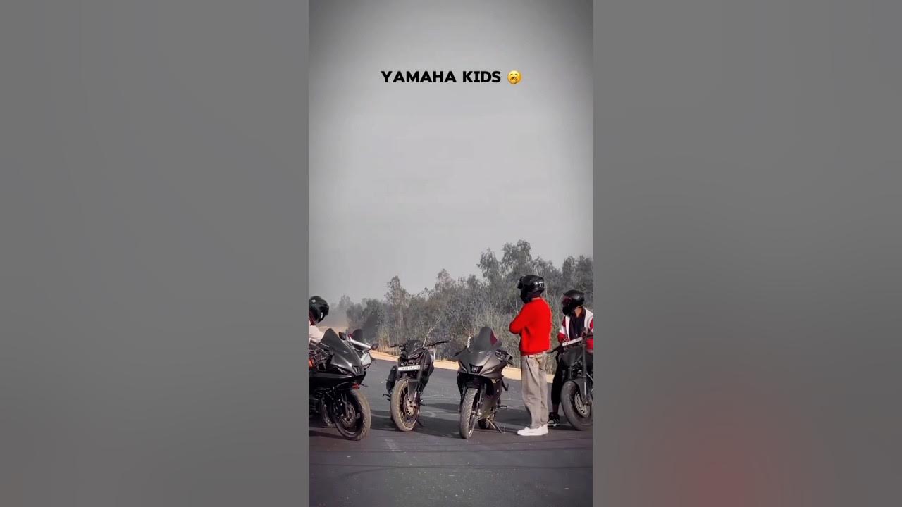 YAMAHA KIDS vs KTM DUKE 250 ☠️ #ktm #rider #bike #yamaha #mt15 #r15 #ytshorts #shortsfeed # ...
