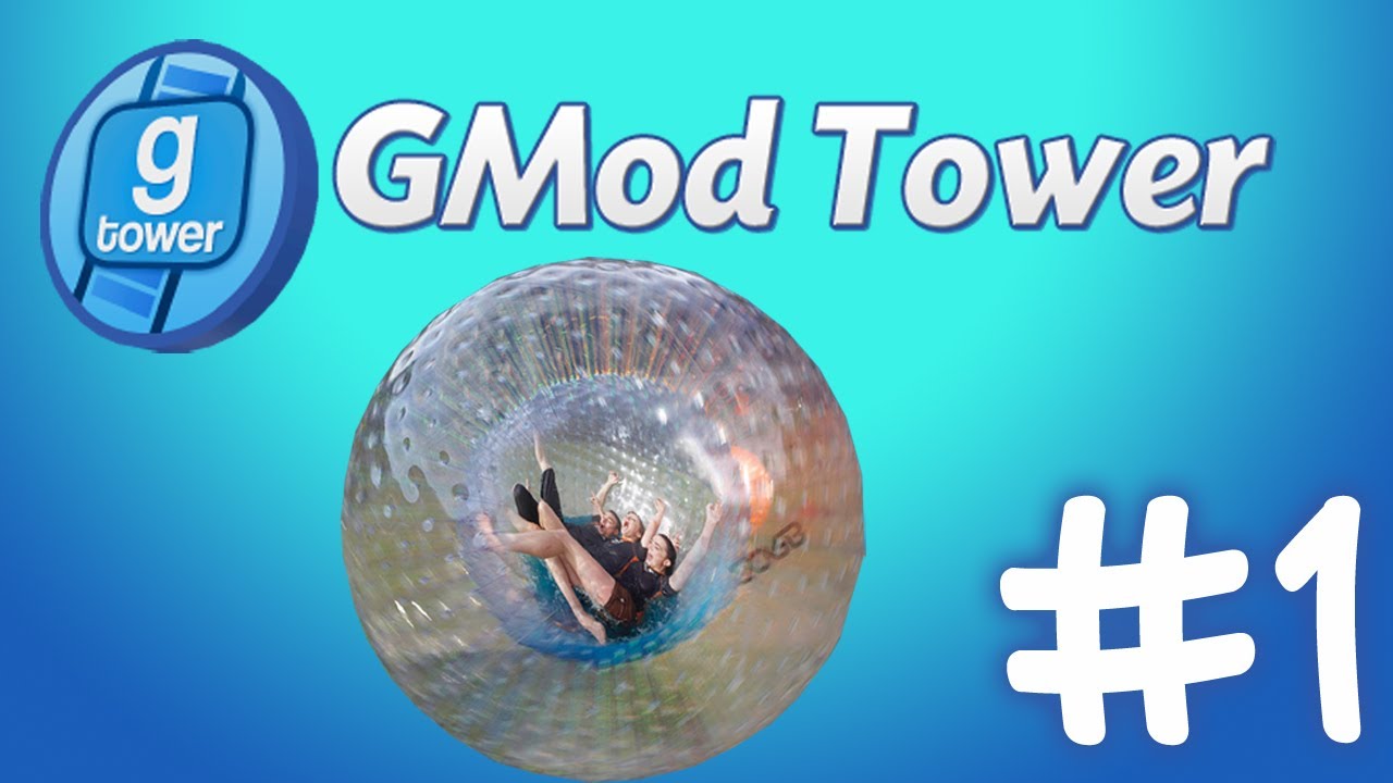 GMod Tower - Ball Racing #1 - YouTube