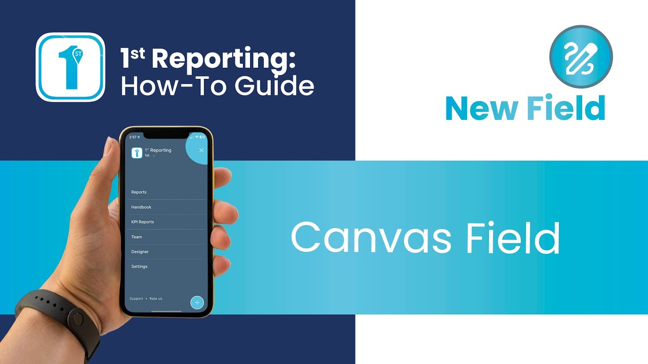 How to Use the Canvas Field in 1st Reporting | Add Visual Context to ...