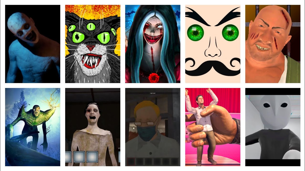 Caught By Enemy Battle : SCP Monster, Mr White, Bad Neighbor, Soup ...