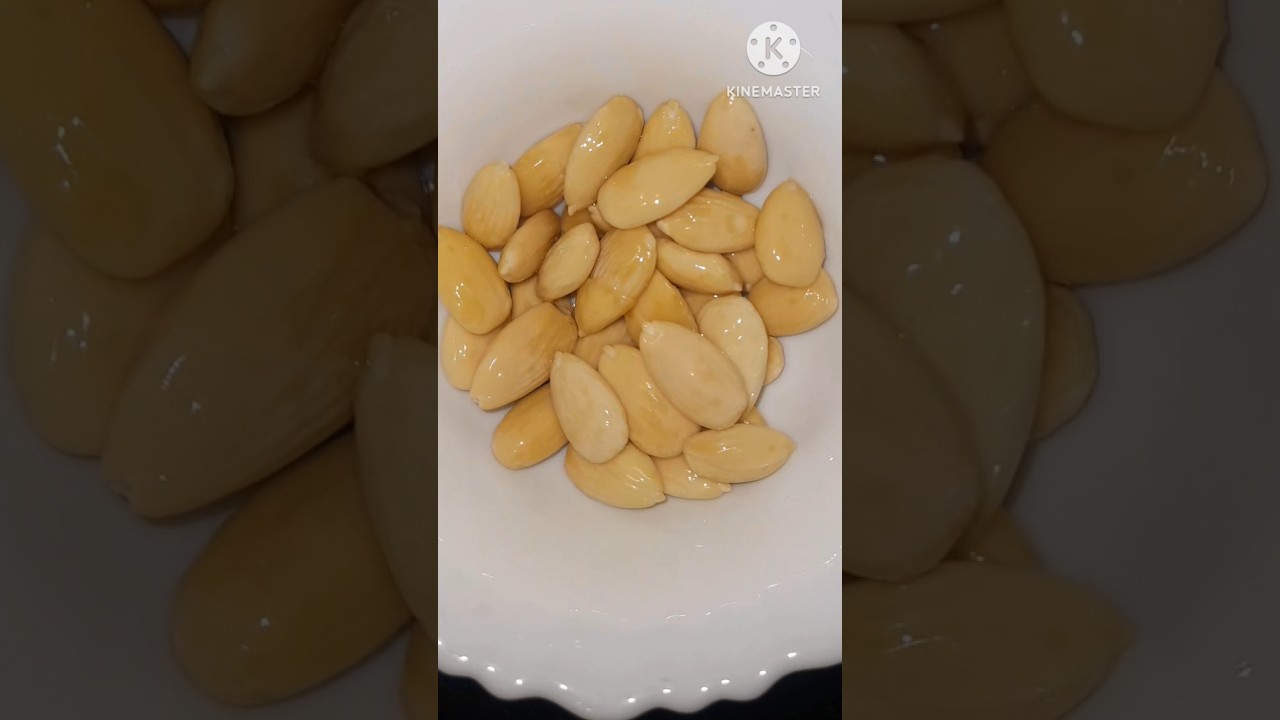 How to Blanch/Remove Almonds skin Fast in 2 Minutes - YouTube