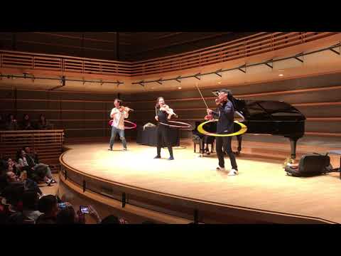 TwoSetViolin with Hilary Hahn Playing Paganini’s 24th Caprice (Hula Hoops)