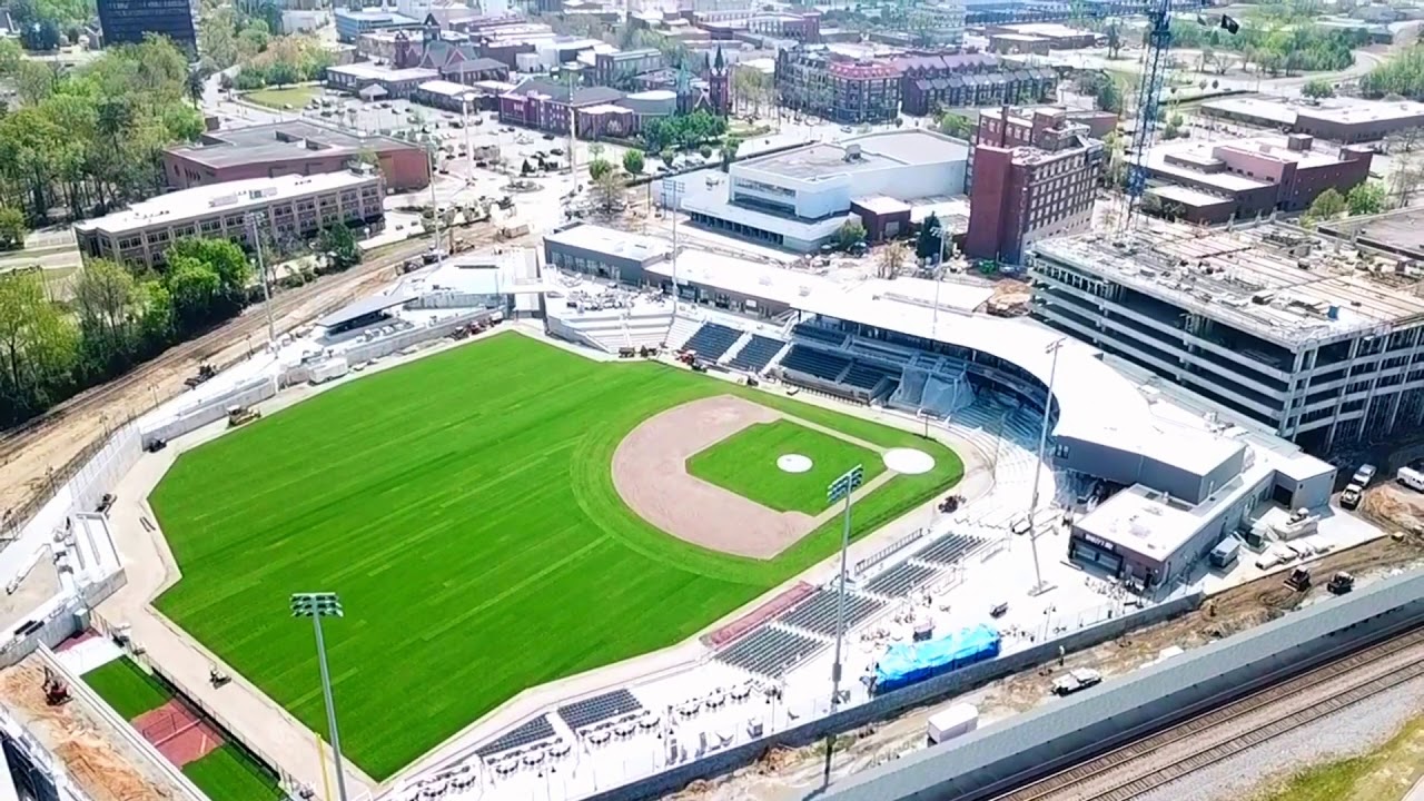 Segra Stadium Progress April 2019 - YouTube
