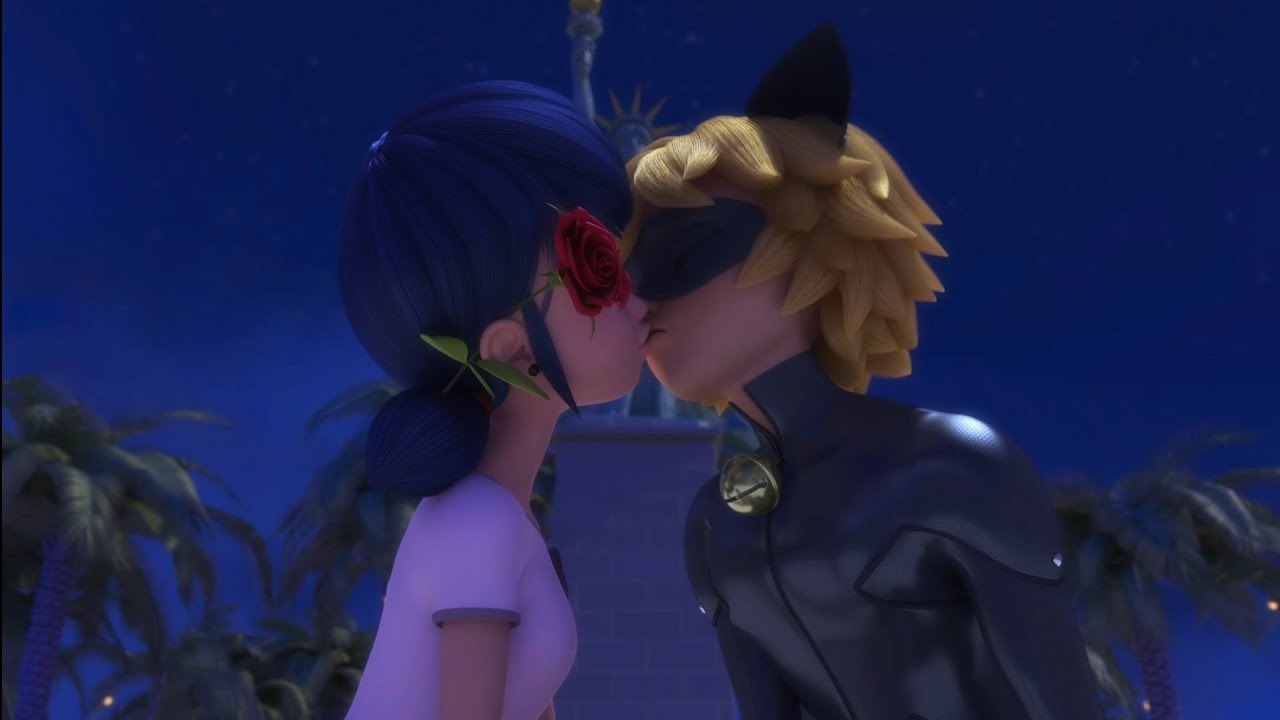 MARICHAT KISS SCENE | Miraculous Ladybug Season 5 Episode 9 Elation/Exaltation - YouTube