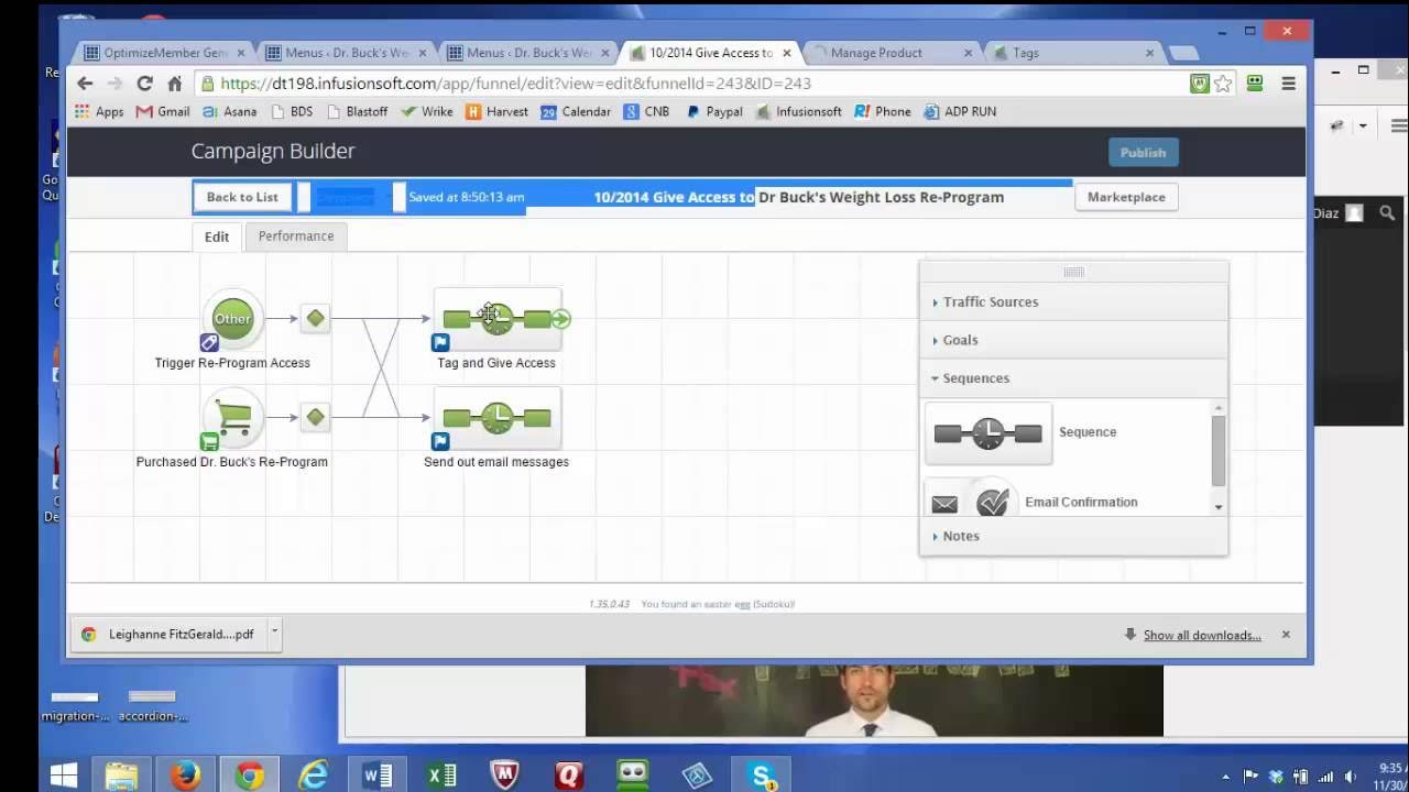 Infusionsoft / OptimizePress / OptimizeMember Solution Overview - YouTube