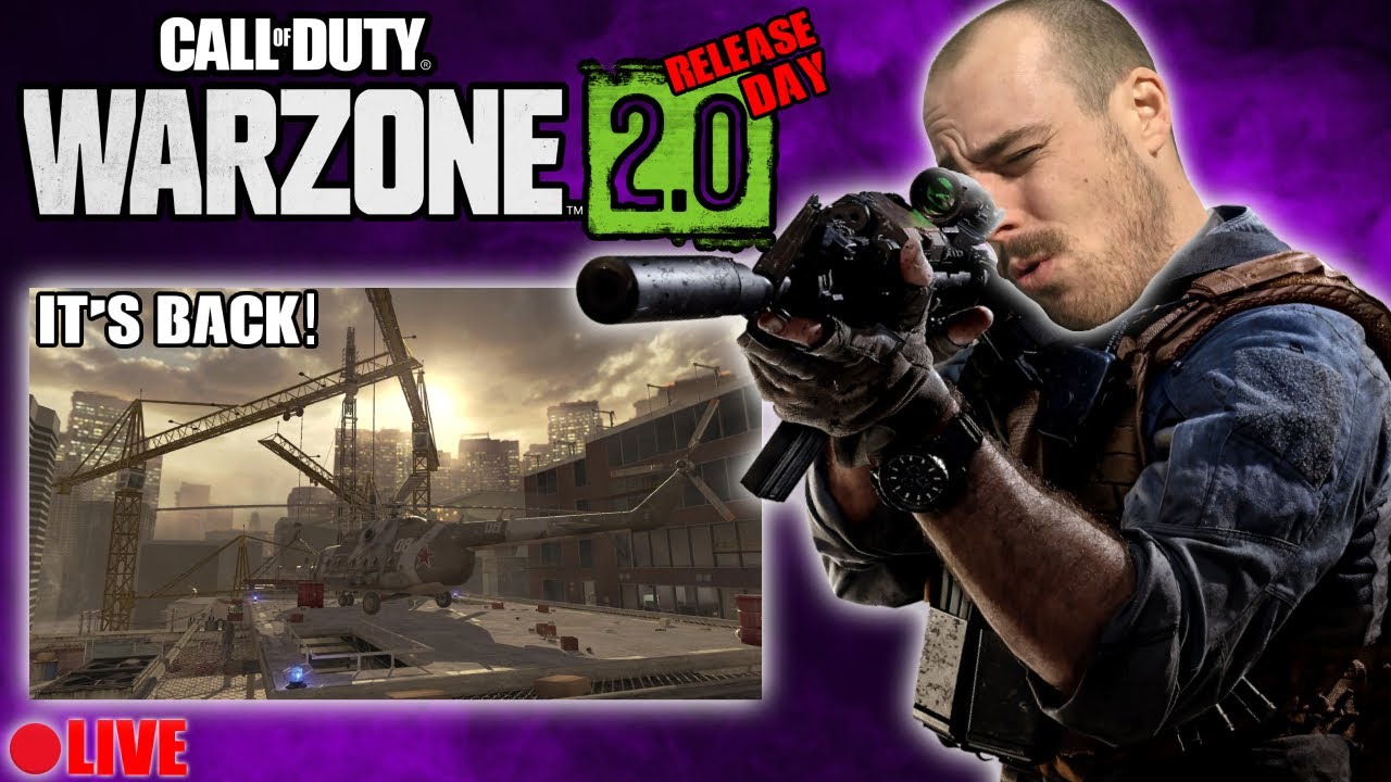 WARZONE 2.0 LAUNCH DAY!! FIRST LOOK! Part 2 - YouTube