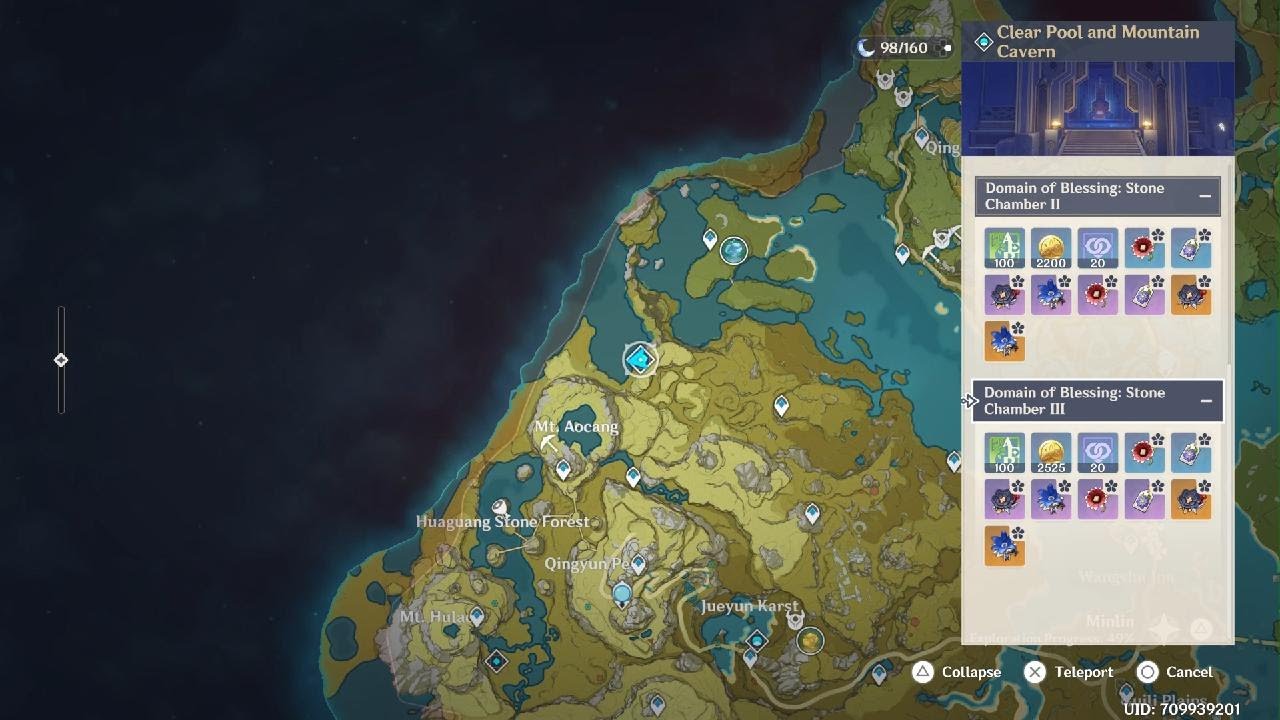 Pool and Mountain Cavern - YouTube