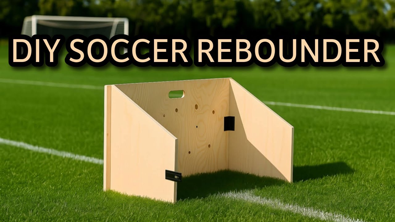 How to Build a Soccer Rebounder for $50 - YouTube