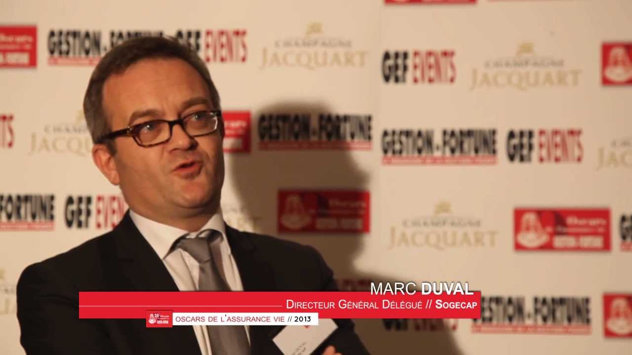 Marc Duval aux 28e Oscars de l'Assurance Vie - YouTube