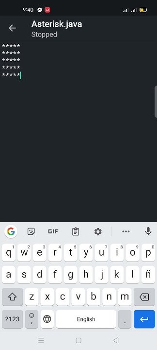 JAVA N-IDE APPLICATION |* ASTERISK* - YouTube