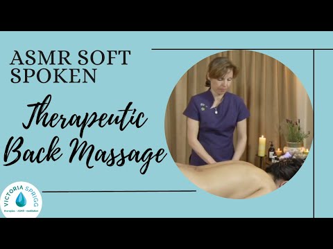 ASMR Therapeutic Back Massage with Victoria and Behfar | 1 of 5 - YouTube
