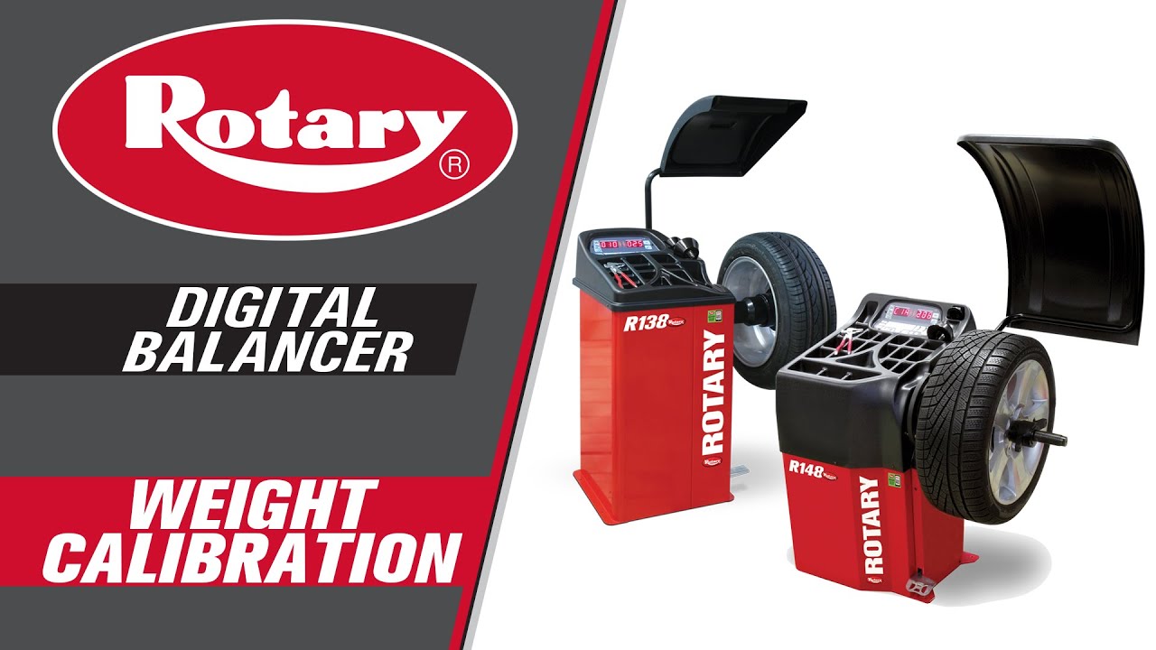 Rotary Digital Balancer Calibration - YouTube