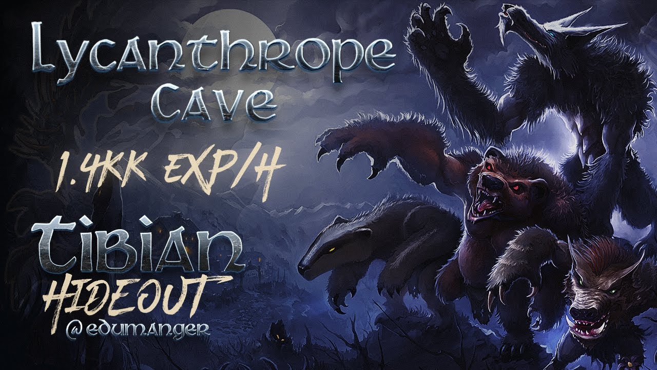 Tibian Hideout | Lycanthrope Cave Hunt & Bestiary Guide | Solo ED/MS ...