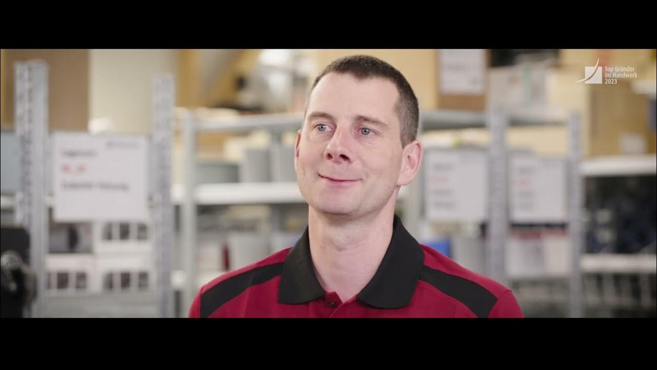 Top Gründer im Handwerk 2023: Markus Mack (Markus Mack Heizung Sanitär e.K.) - YouTube
