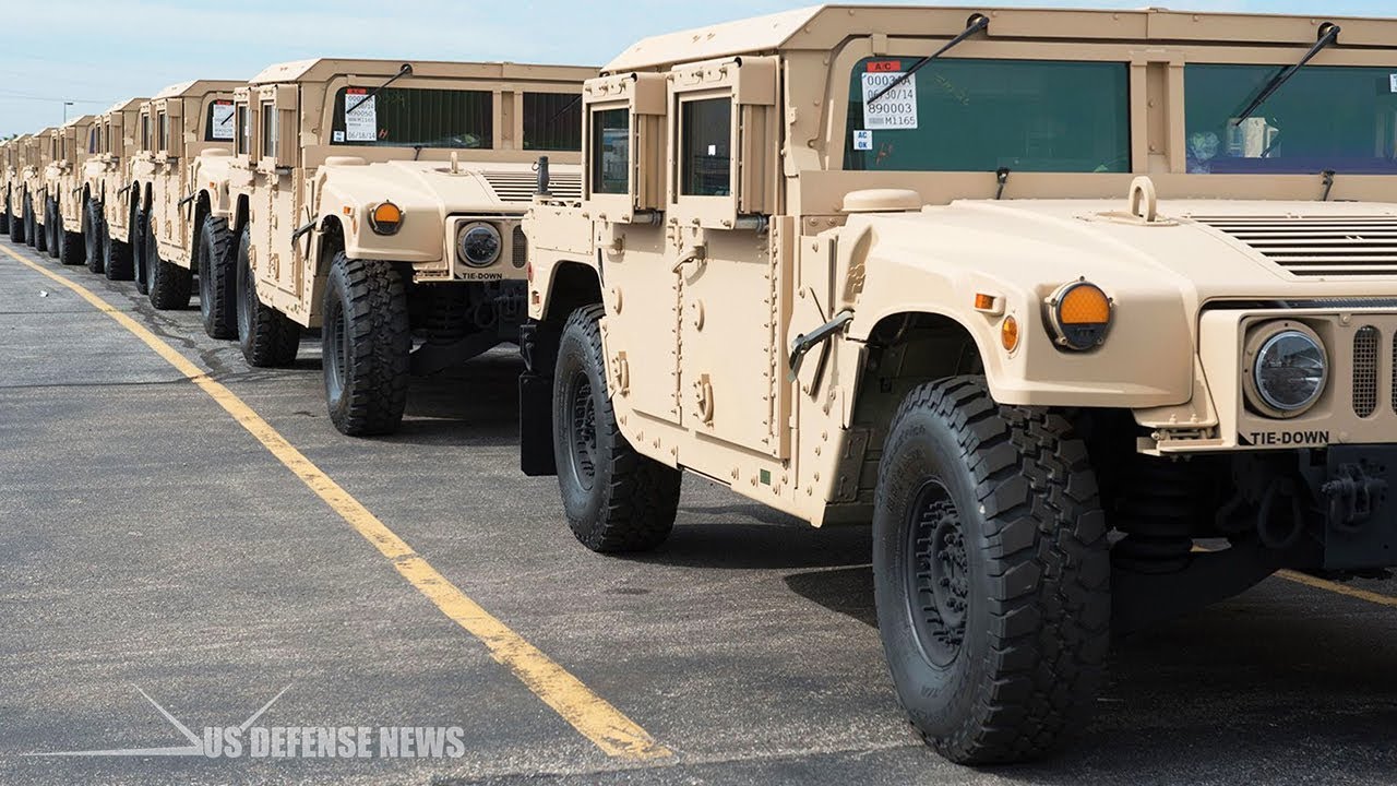 AM General Contracted to Modernize U.S. Army's Humvee Vehicles - YouTube
