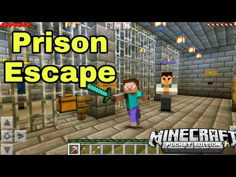 Prison Escape Minecraft | Pocket Edition | Escape Prison Minecraft ...
