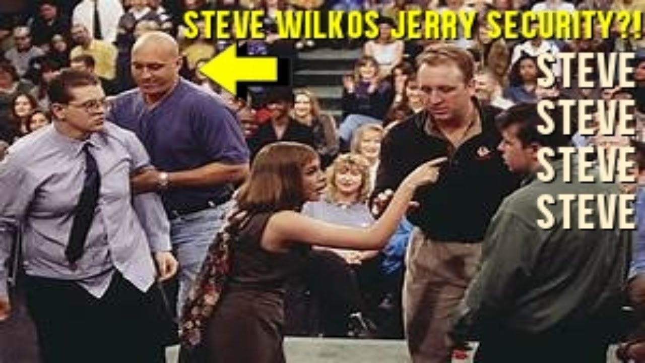 Fun Fact: Steve Wilkos Was Jerry Springer's Head Security On The Show ...