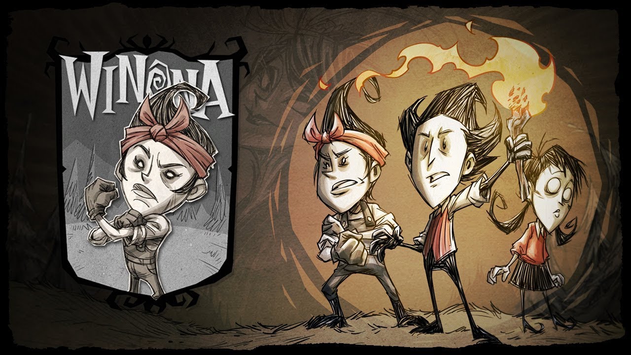 Don't Starve Together | Nowości - Winona - Nowa postać - YouTube
