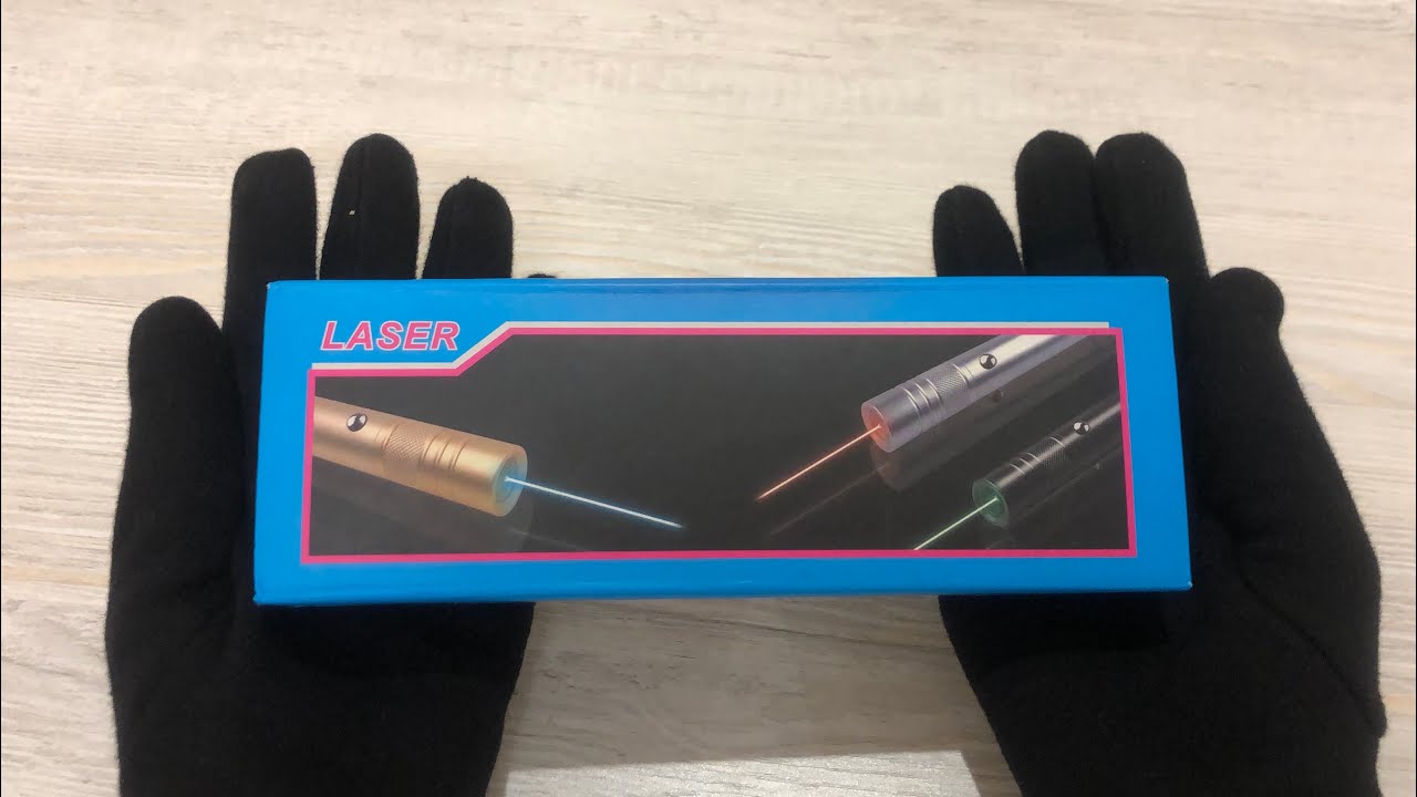 ASMR GREEN LASER POINTER - YouTube