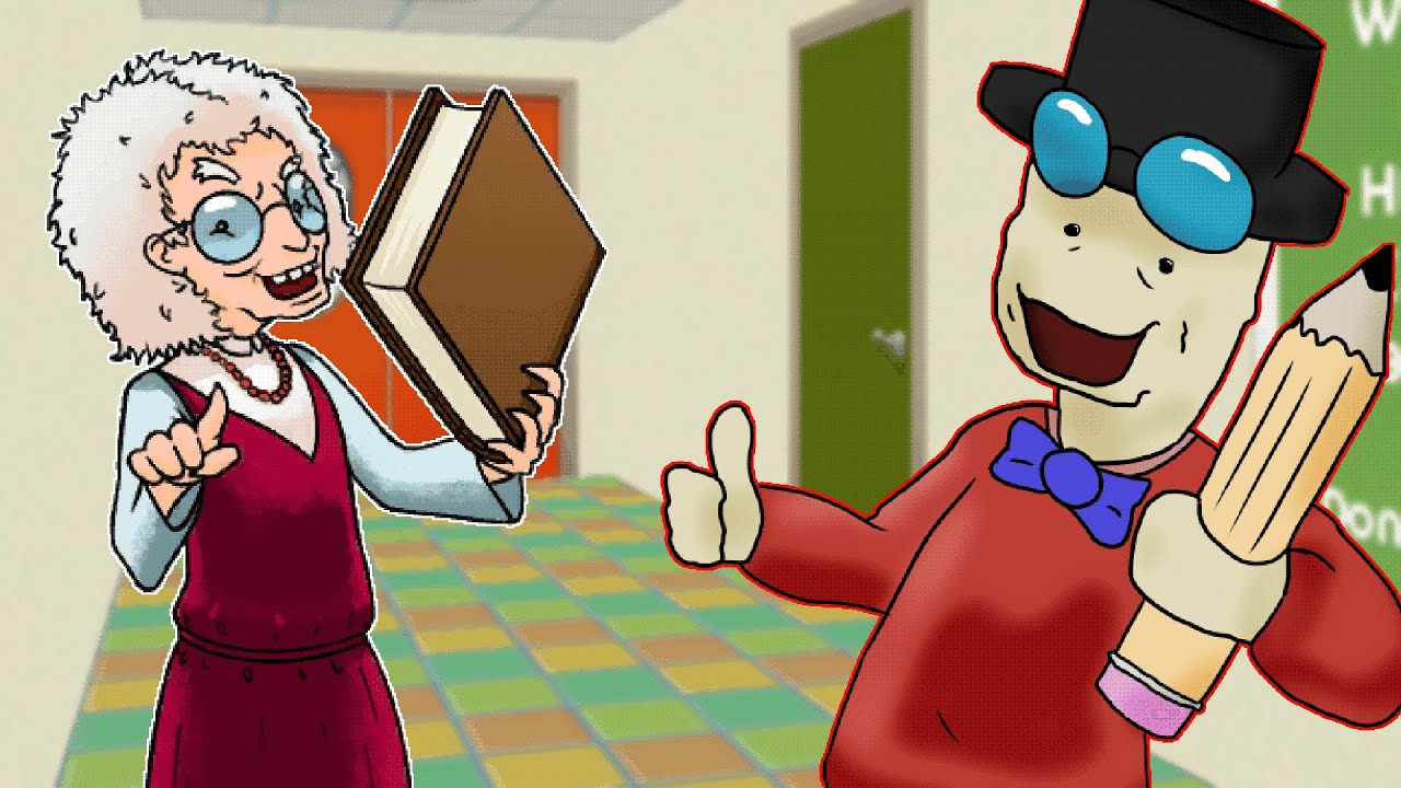Baldi's creepy grandma? (Baldi's basics bootleg) - YouTube