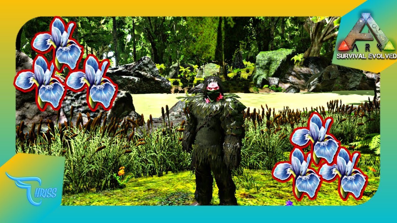 CARA MUDAH MENDAPATKAN RARE FLOWER || LOKASI RARE FLOWER EPS 100 || Ark ...