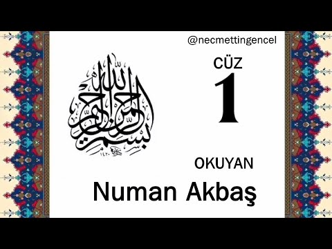 Numan Akbaş - Hatim 1 Cüz 
