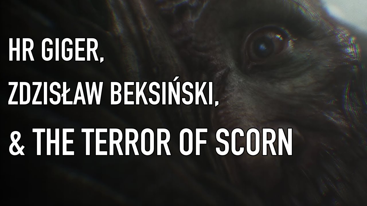HR Giger, Zdzisław Beksiński, & The Terror Of Scorn - YouTube