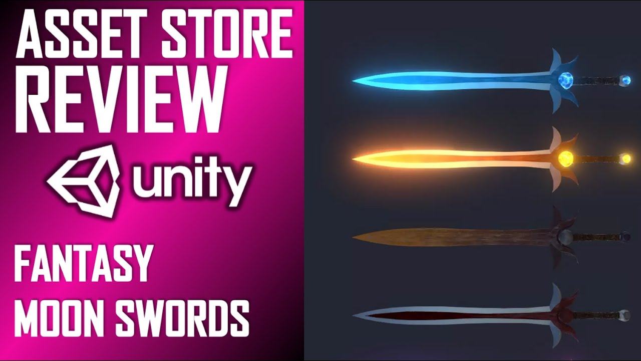 UNITY ASSET REVIEW | FANTASY MOON SWORD | INDEPENDENT REVIEW BY JIMMY ...