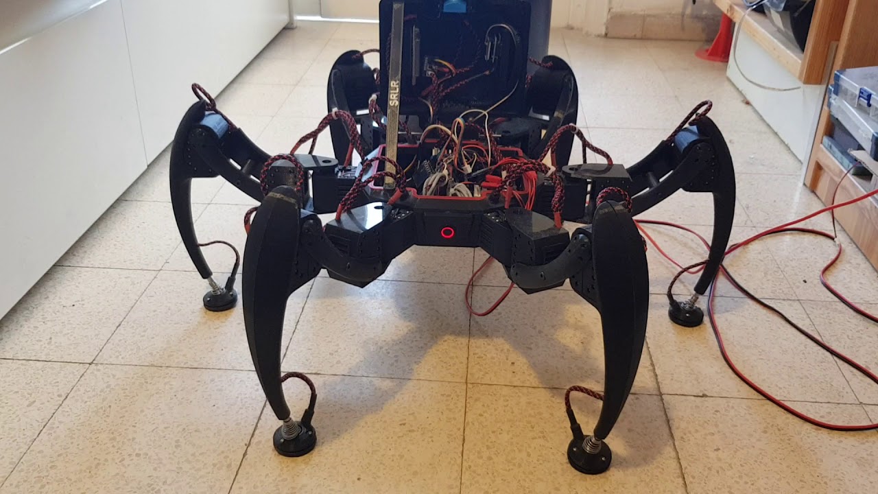 SRLR - Search & Rescue Legged Robot - YouTube