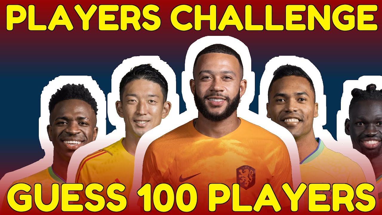 GUESS 100 FOOTBALL PLAYERS IN 3 SECONDS | FOOTBALL PLAYERS QUIZ 2023 ...