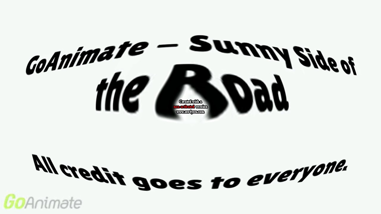 GoAnimate - Sunny Side of the Road in School Effect - YouTube