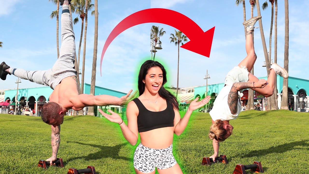 TRY SOMETHING NEW! *GYMNASTICS CHALLENGE* - YouTube