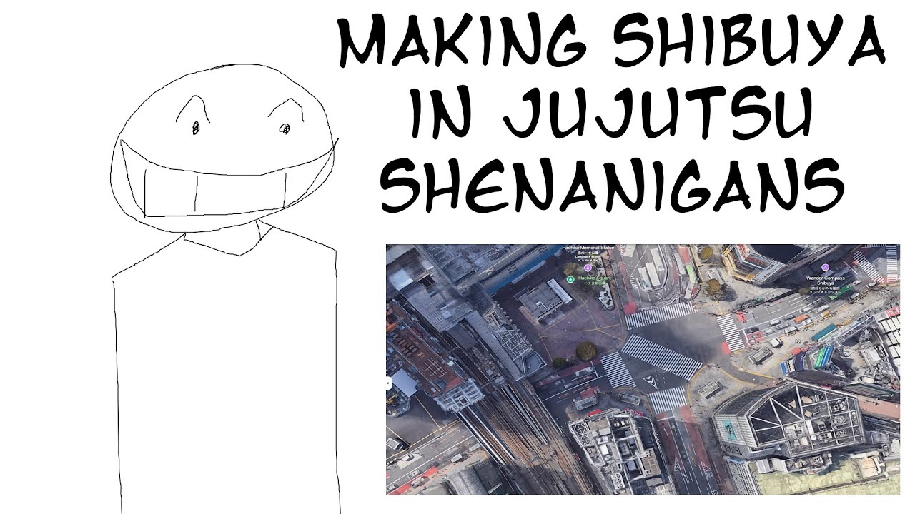 🔴MAKING SHIBUYA IN JUJUTSU SHENANIGANS (ROBLOX LIVE!) - YouTube