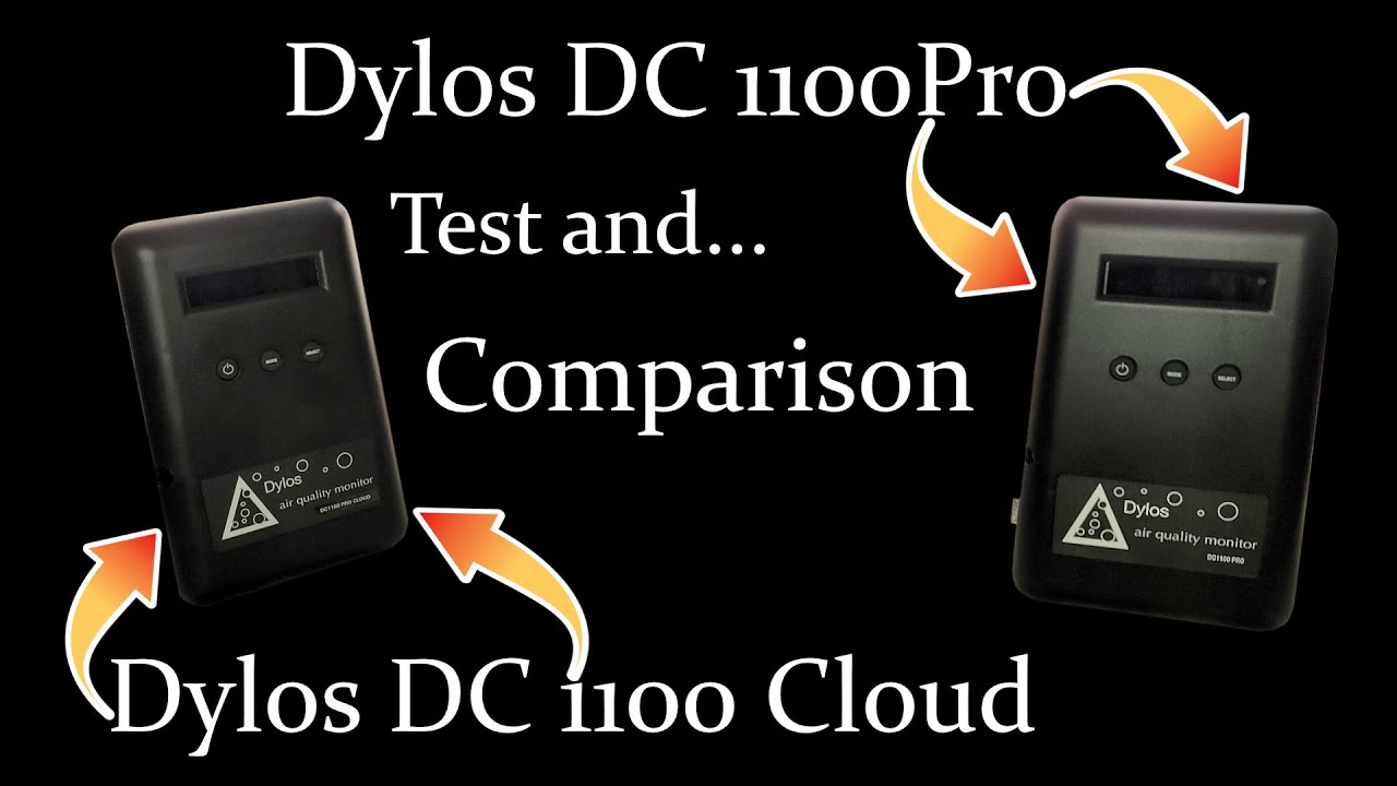 2 Dylos Dc 1100 Pro Air Quality Monitors - Comparison, Review & Tear ...