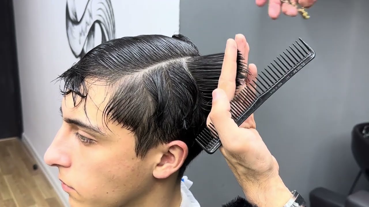 "ASMR Barber Discovering the Latest Trending Haircuts in Europe and ...