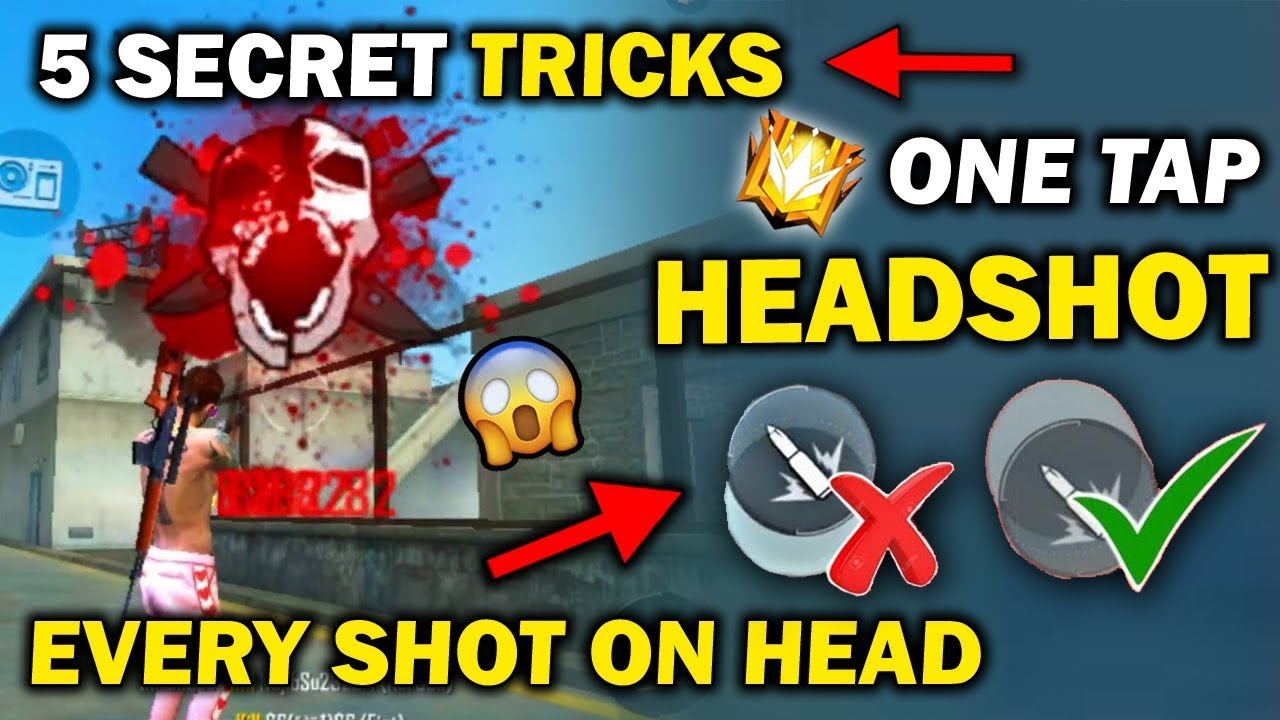 One Tap Headshot | 100% working Headshot Trick | Become One Tap ...