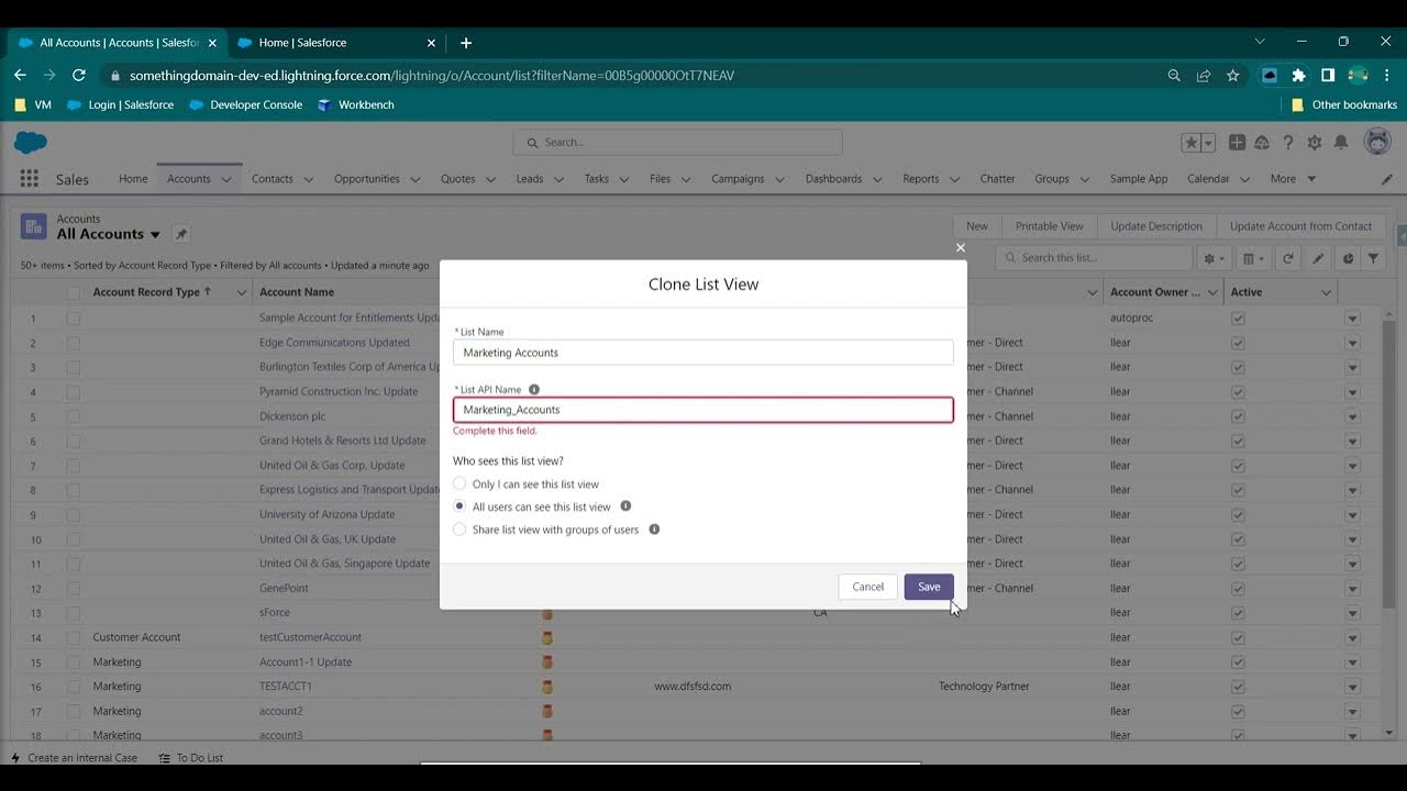 Mass Update Records via List View #inSalesforce - YouTube
