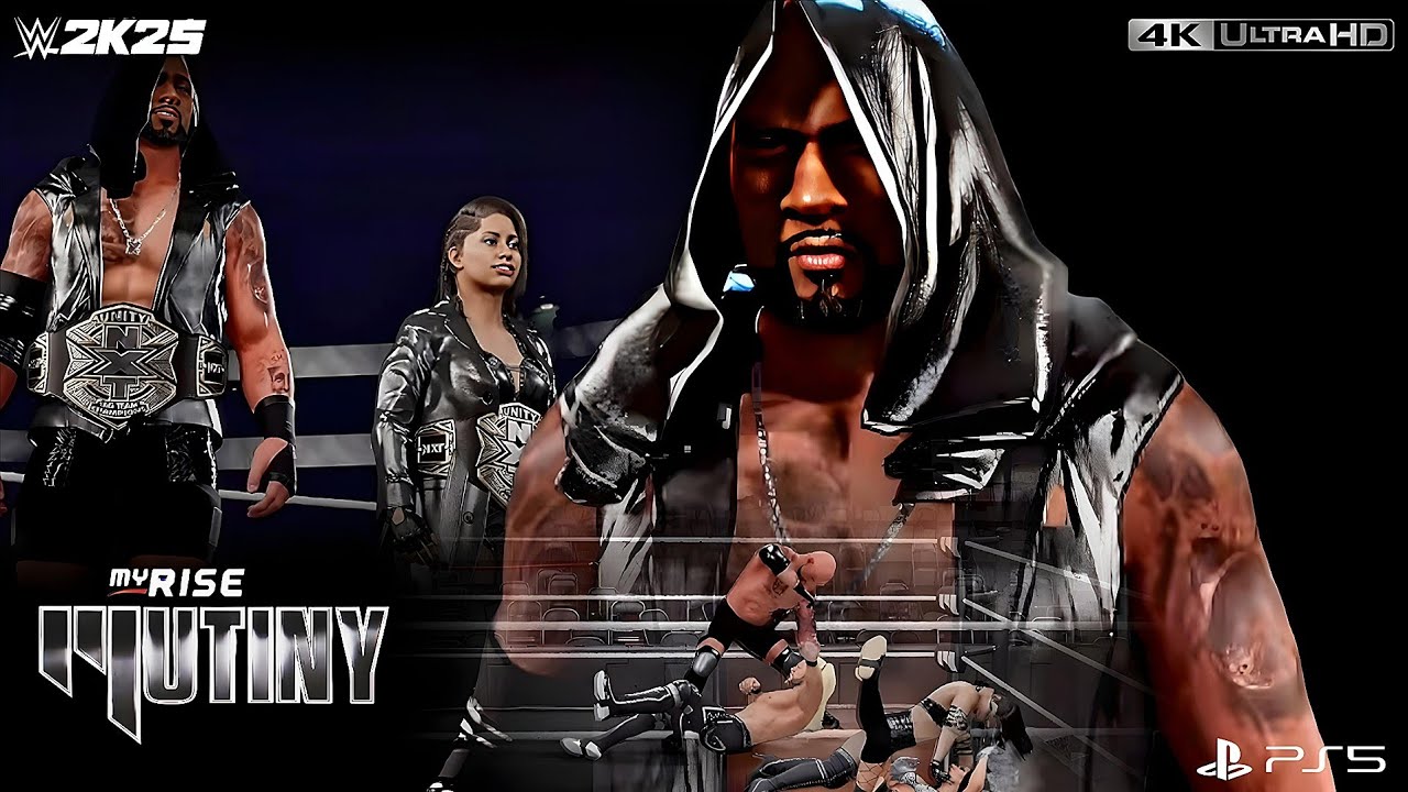 WWE 2K25 MyRise Mutiny Ep. 4 - Mutiny Invaded/NXT Unity Tag Team Title ...