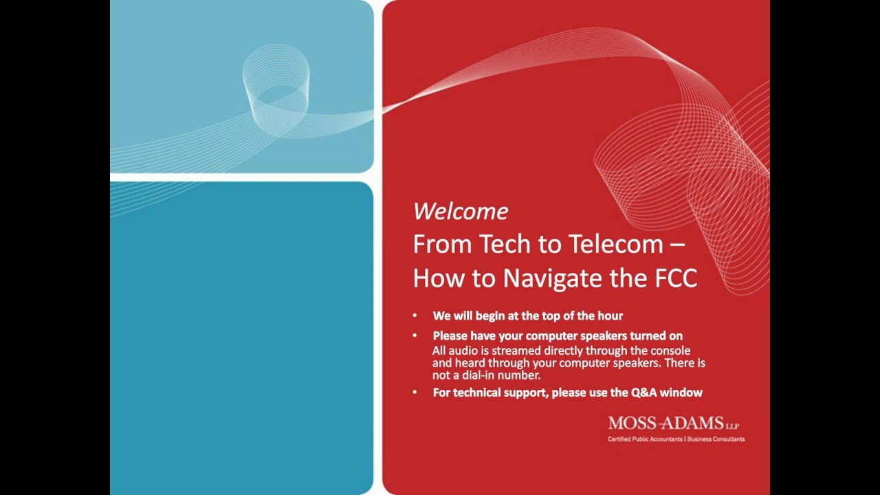 From Tech to Telecom: Navigating the FCC - YouTube