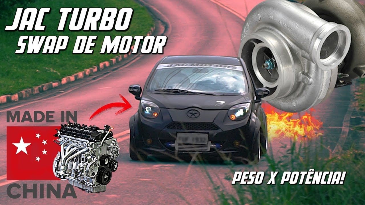 JAC J2 TURBO - O RETORNO COM DIREITO A SWAP DE MOTOR! RELAÇÃO PESO X ...
