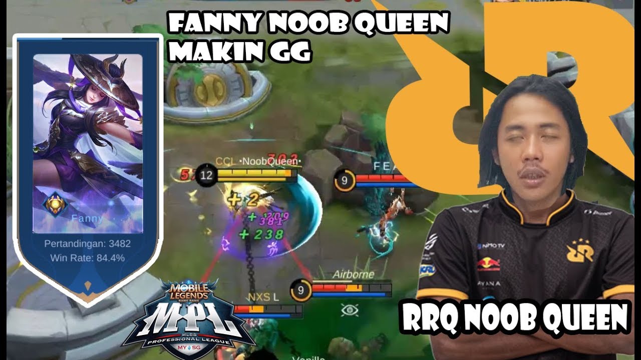 Skill Fanny Noob Queen semakin hebat, ready to MPL Season 8 ?? RRQ Noob ...