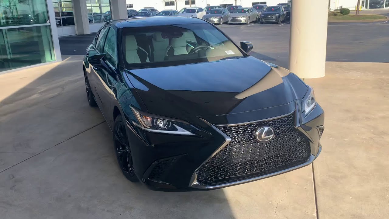 2021 Lexus ES 350 Black Line - YouTube