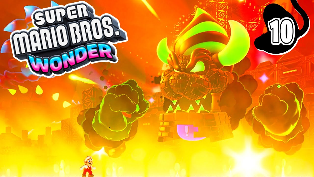 BATALLA FINAL CONTRA BOWSER! | PARTE #10 | SUPER MARIO BROS WONDER ...