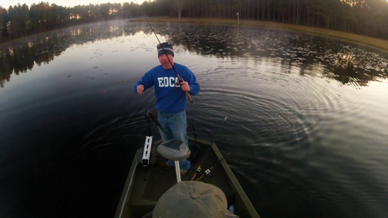 2016 Alabama Pond Bass Fishing ~ Pond Pounding - YouTube