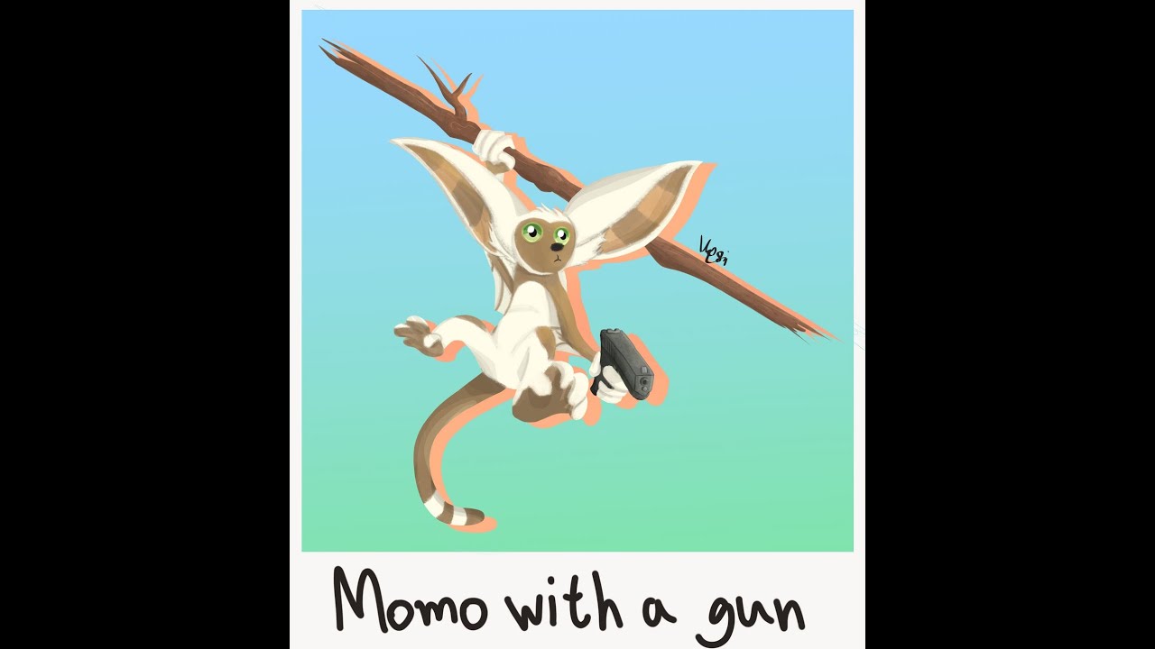 Momo with a gun - YouTube