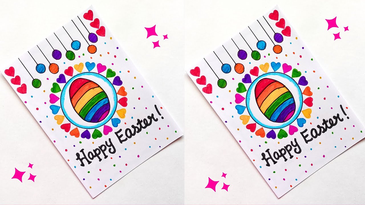 Easy and Cute Easter Card Ideas | Easter Greeting Cards | Easter Crafts | Handmade Easter Cards ...