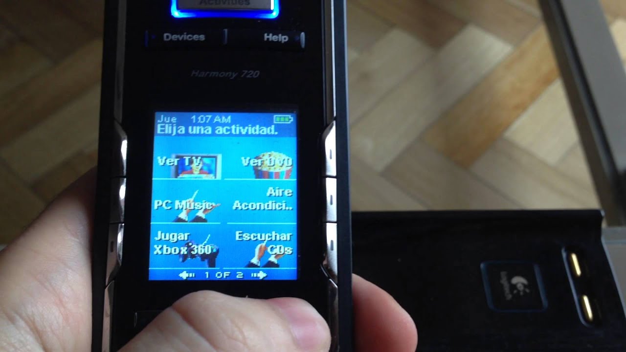 Logitech Harmony 720 Universal Smart Remote Control - Review - YouTube