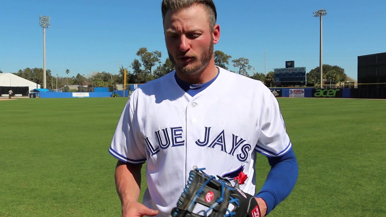 Josh Donaldson on Fielding Strategy and His Glove - YouTube